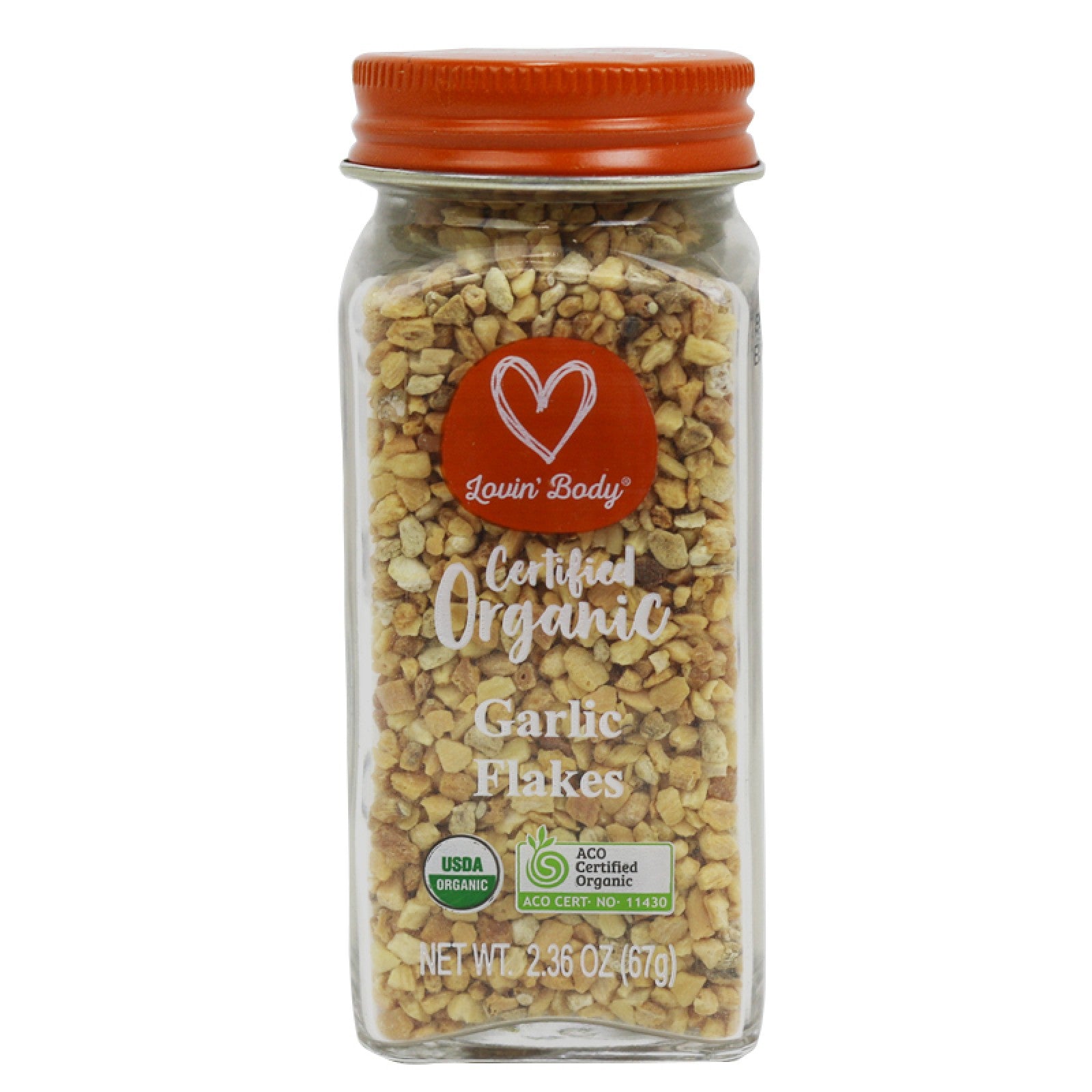 Chef's Choice Garlic Flakes 67g – The Original Organic Company