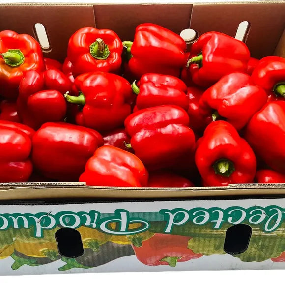 Capsicum Red 5kg – Box – The Original Organic Company