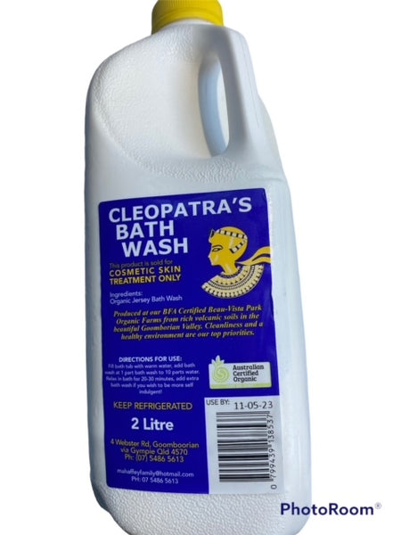 Cleopatra's Bath Wash - 2L *PRE-FROZEN* | The Original Organic Co.